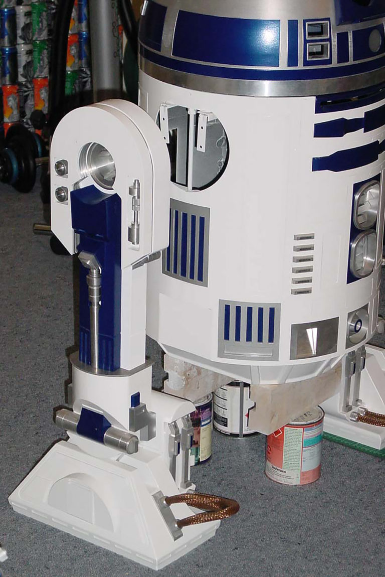 Building a Life-Size R2-D2 - Part 2 - SWNZ, Star Wars New Zealand