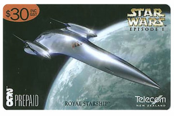 Telecom Star Wars Phone Cards (1999) - SWNZ, Star Wars New Zealand