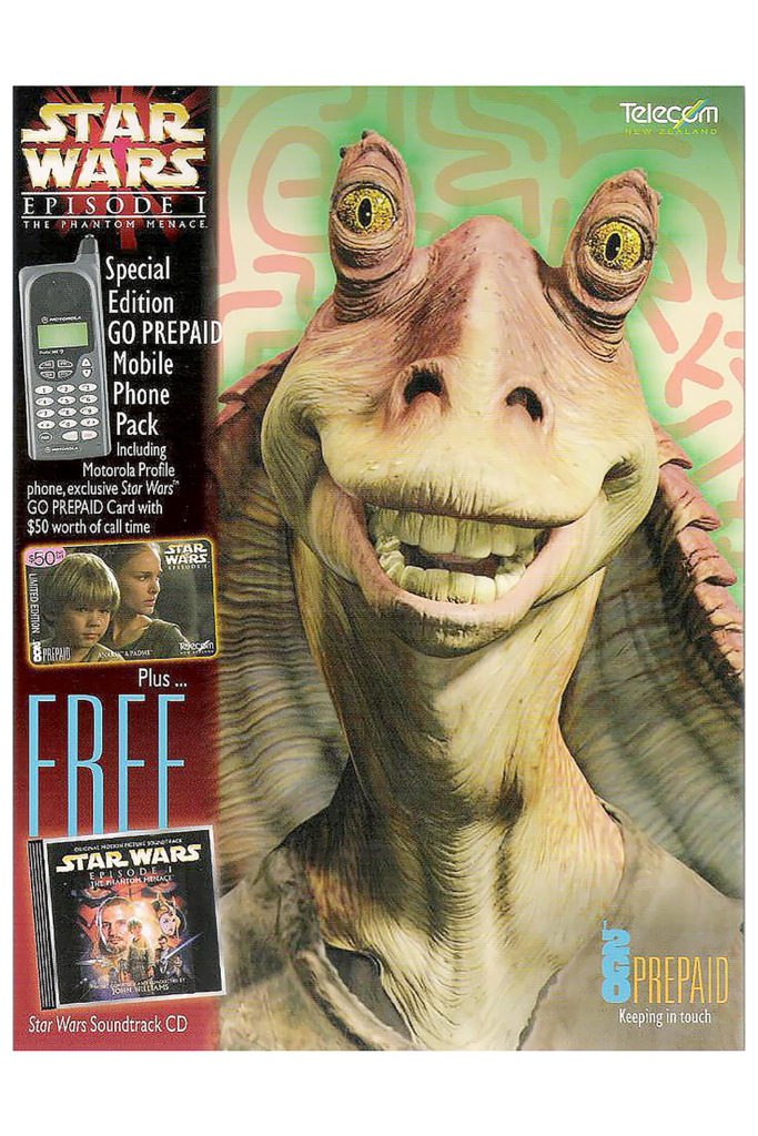 Telecom Star Wars Phone Cards (1999) - SWNZ, Star Wars New Zealand