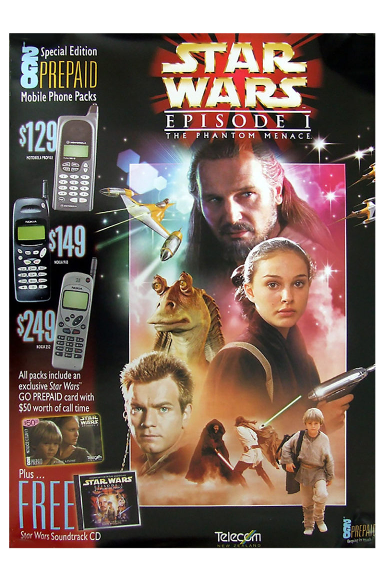 Telecom Star Wars Phone Cards (1999) - SWNZ, Star Wars New Zealand