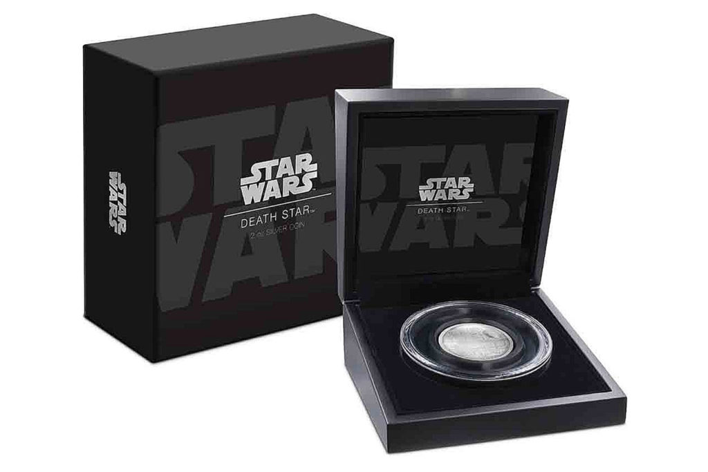 Death Star Coin from NZ Mint - SWNZ, Star Wars New Zealand