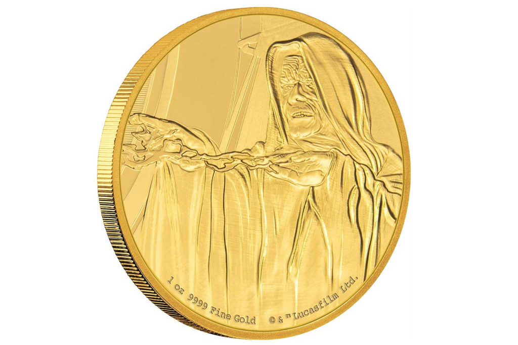 Emperor Coin from NZ Mint - SWNZ, Star Wars New Zealand
