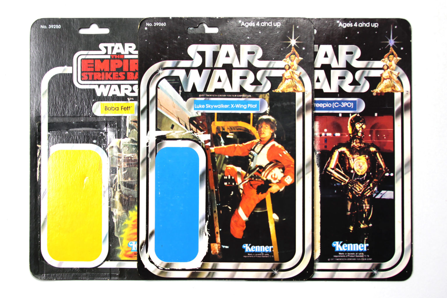 Vintage New Zealand Action Figure Cardbacks - SWNZ, Star Wars New Zealand