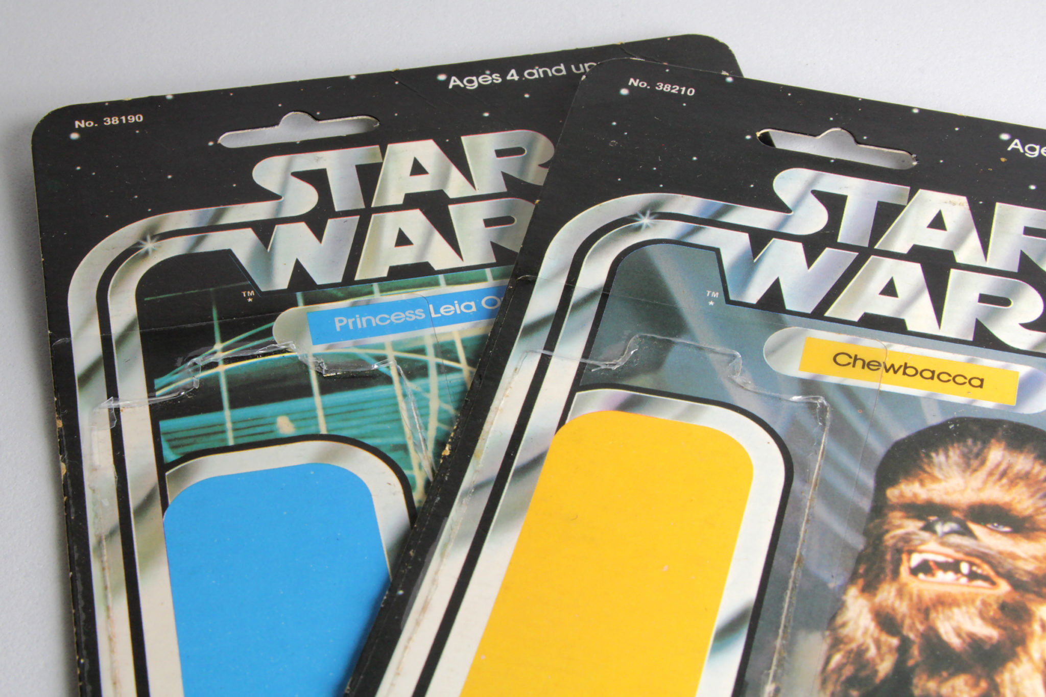 Vintage New Zealand Action Figure Cardbacks - SWNZ, Star Wars New Zealand