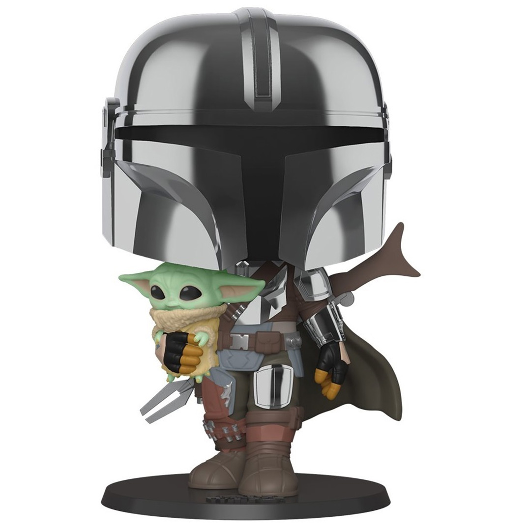 The Mandalorian 10" Super Sized Pop! Vinyl Figure - SWNZ, Star Wars New ...