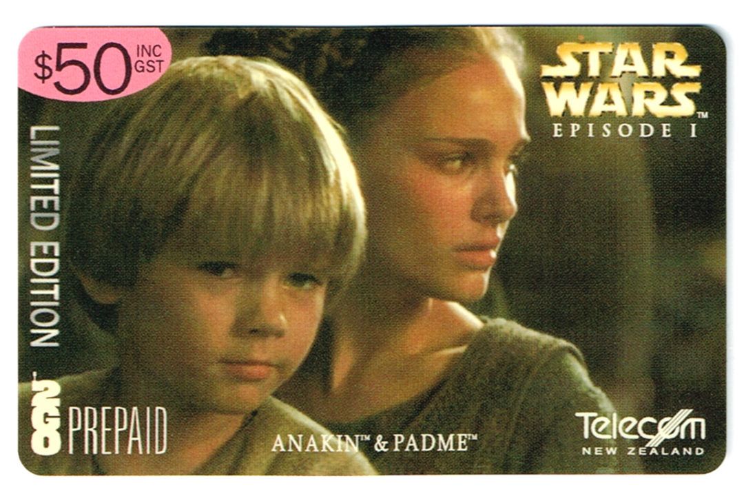 Telecom Star Wars Phone Cards (1999) - SWNZ, Star Wars New Zealand
